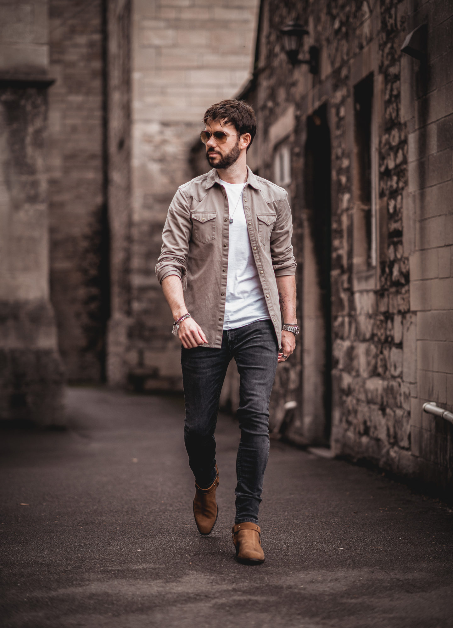 Western Style Cowboy Outfit With Wyatt Boots - Your Average Guy
