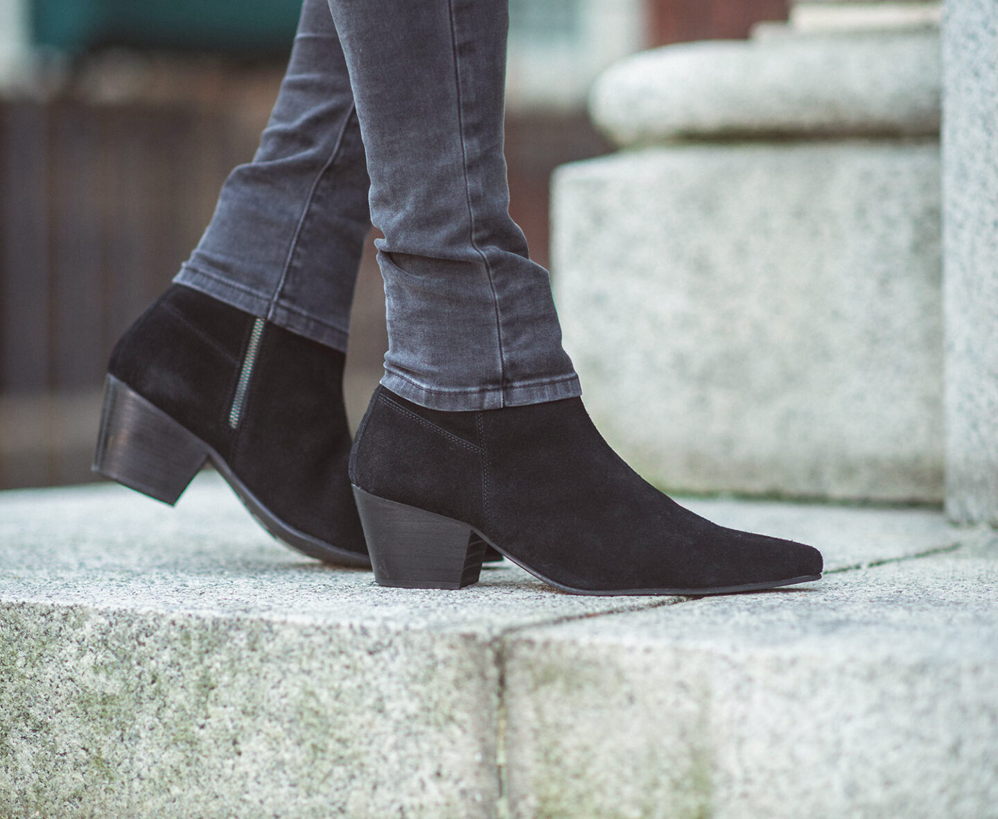 Club Cubano Lennon Black Suede Cuban Heel Boots Review - Your Average Guy