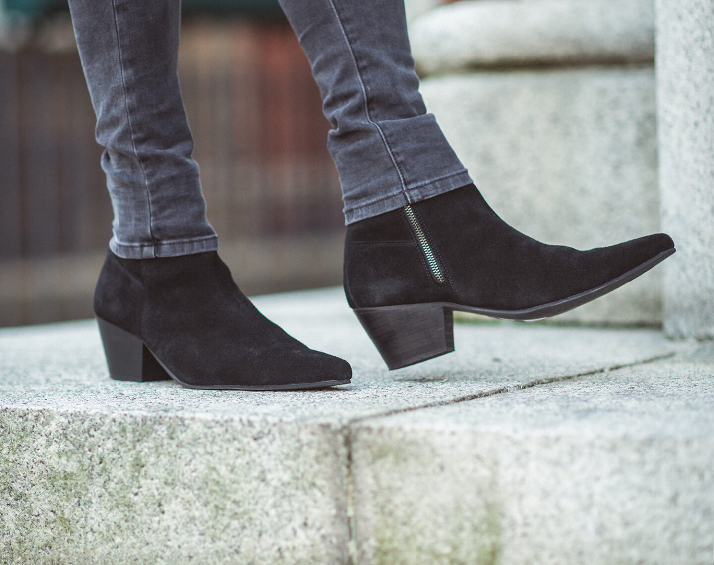 Club Cubano Lennon Black Suede Cuban Heel Boots Review - Your Average Guy